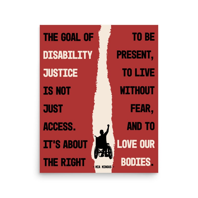 People With Disabilities Posters - Etsy