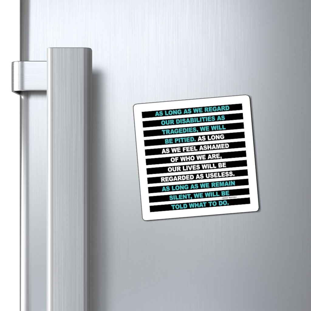 Disability Pride, Magnets, Disabled Life, Disability Advocate, Decor ...