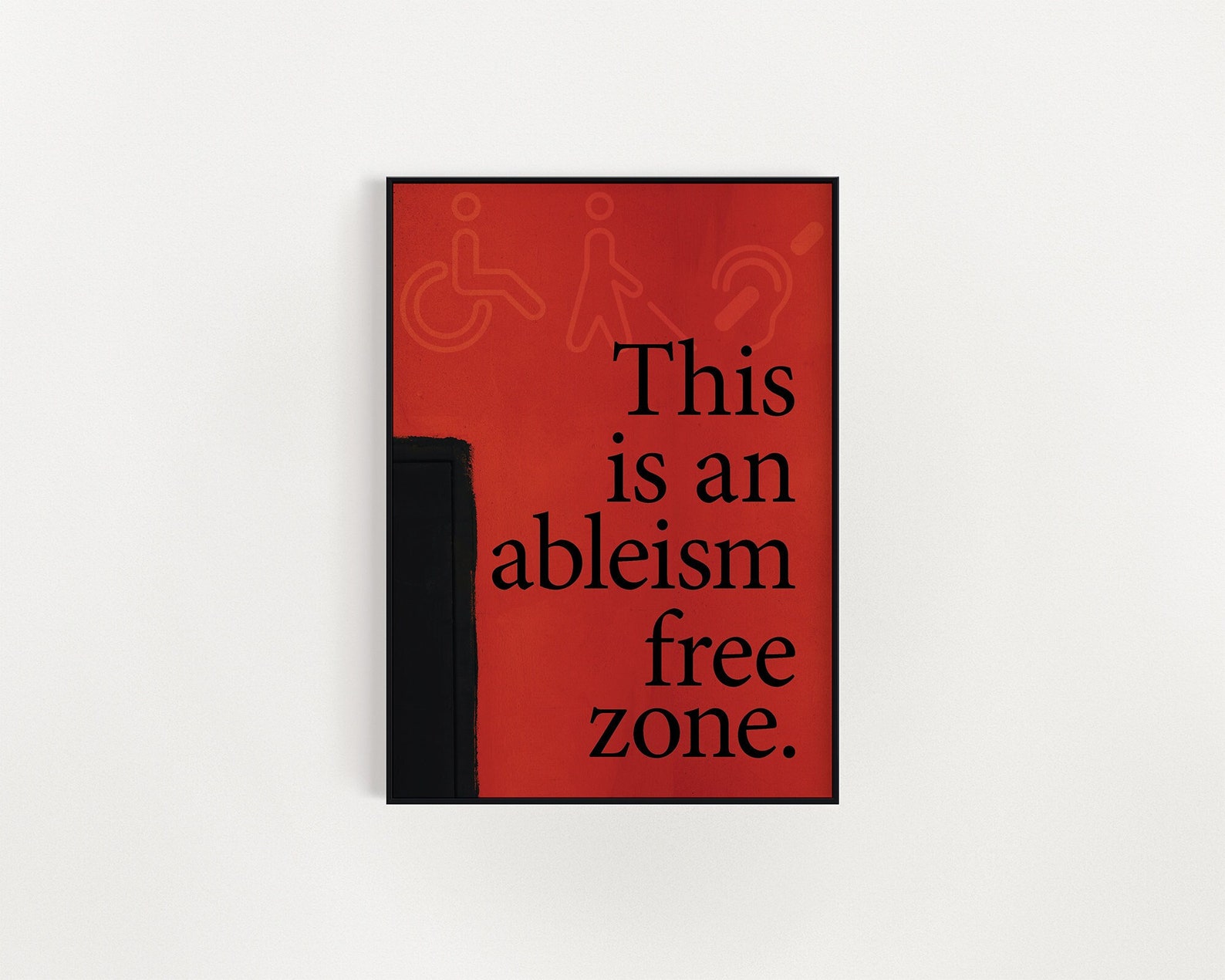 Ableism Free Poster Disability Poster Disabled Art - Etsy