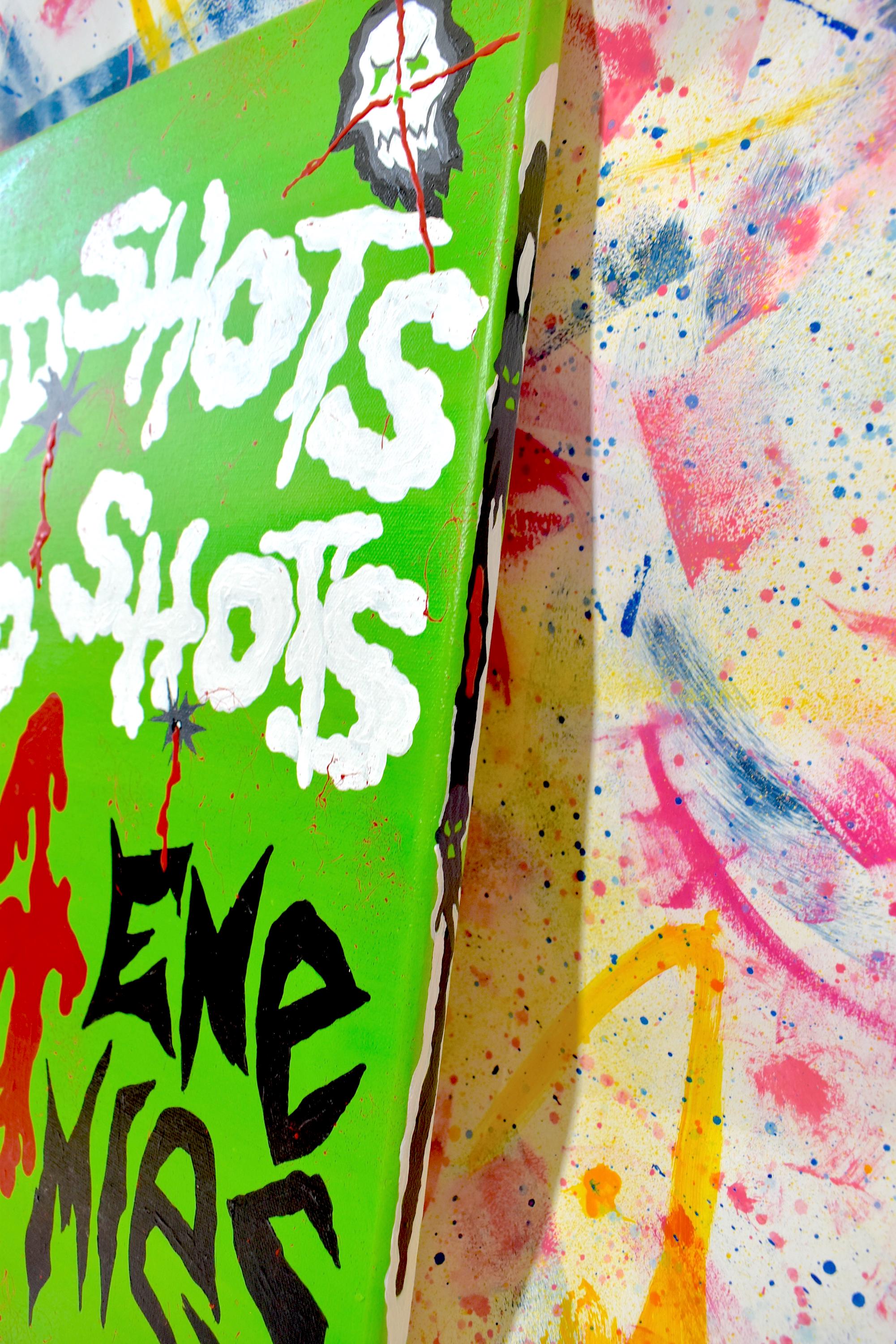 Headshots 4 My Enemies Skull Slime Blood | Rapper Future Custom Art ...