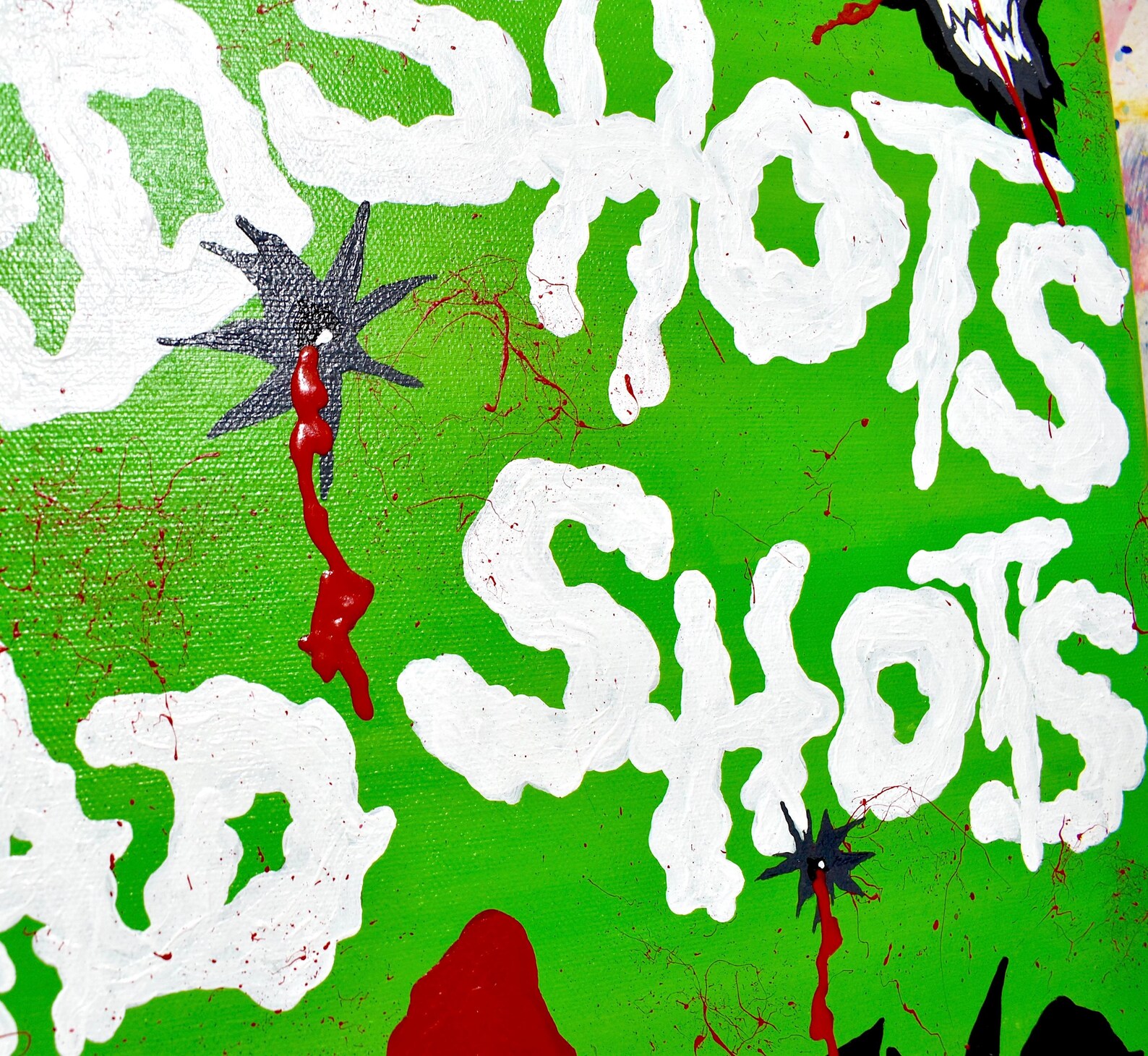 Headshots 4 My Enemies Skull Slime Blood | Rapper Future Custom Art ...