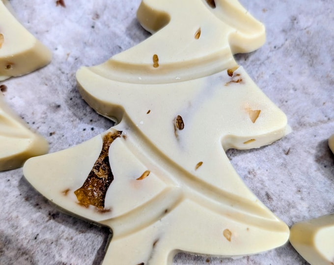 Vanilla Chocolate Christmas Tree Bar - Vegan, Refined Sugar Free - Etsy
