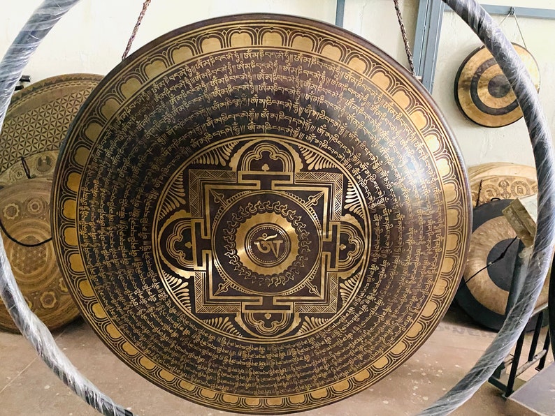 TIBETAN MANTRA CRAFT Extra Large Gong-healing Variation - Etsy