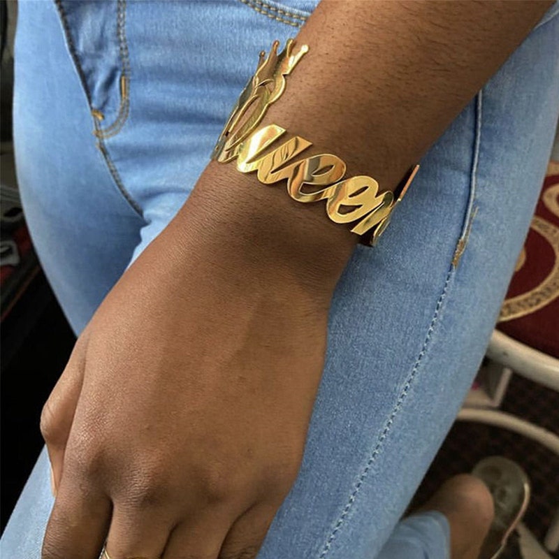 Personalized Bangle - Etsy