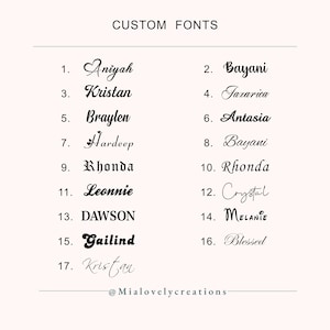 Custom Cartoon Name Necklace - Name Character Pendant - Kids Character ...