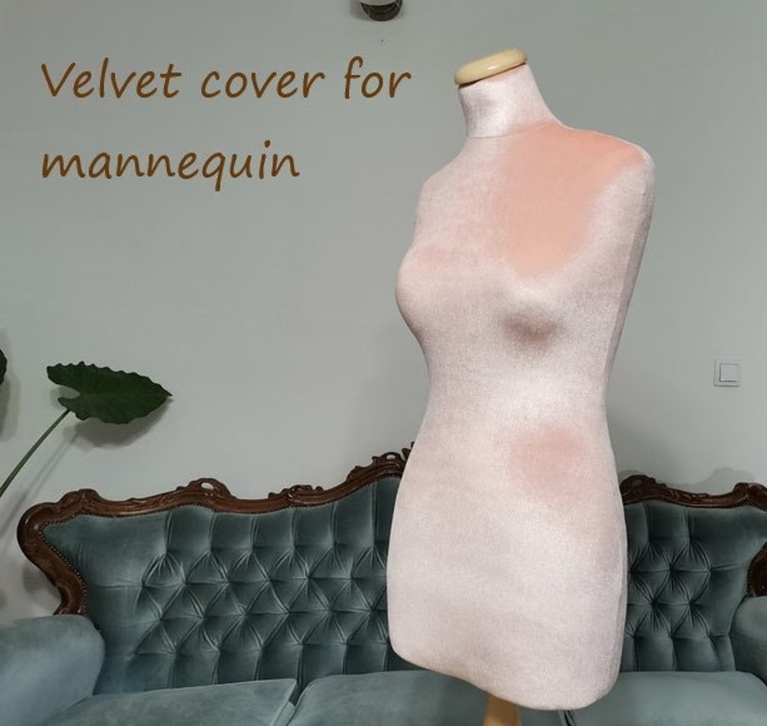Velvet Cover for Mannequin |multiple Colors | Tailoring Mannequin ...