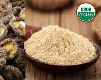 Shiitake Mushroom Powder - Etsy