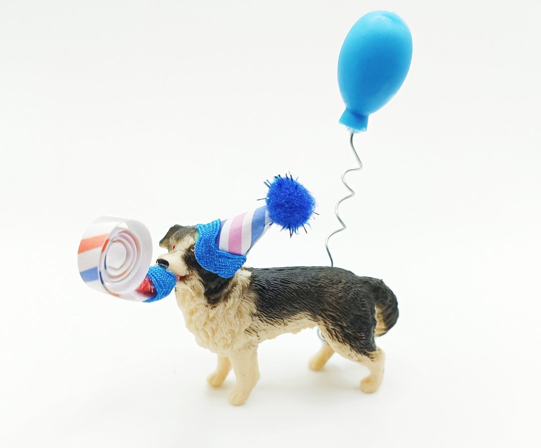 Border Collie Dog Cake Topper | Pet Cake Topper | Party Animal | Party ...