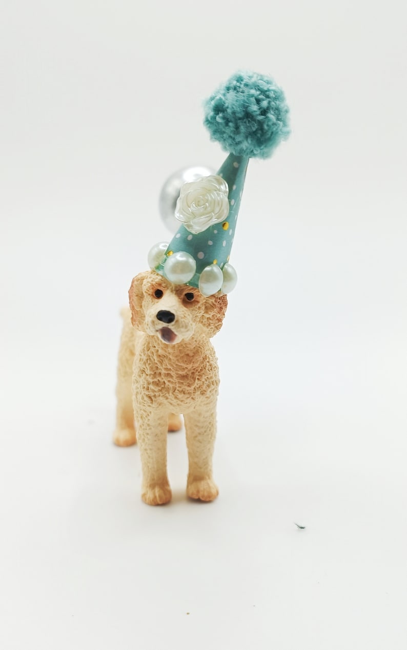 Labradoodle Cake Topper | Hand-painted Party Pet Decoration | Custom ...