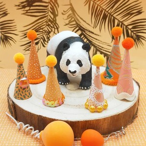 Panda Cake Decoration Animal Cake Topper Party Decoration Party Animal ...