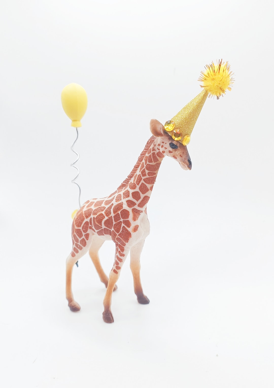 Giraffe Cake Topper Wild 1 Cake Topper Party Decoration Party Animal ...
