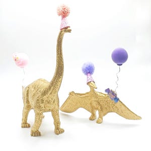Gold Diplodocus Dinosaur Cake Topper | Dinosaur Party | Dino Birthday ...