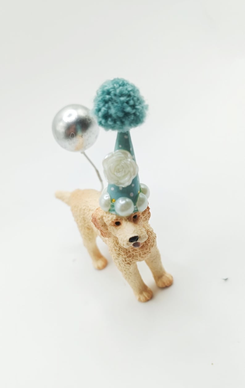 Labradoodle Cake Topper | Hand-painted Party Pet Decoration | Custom ...