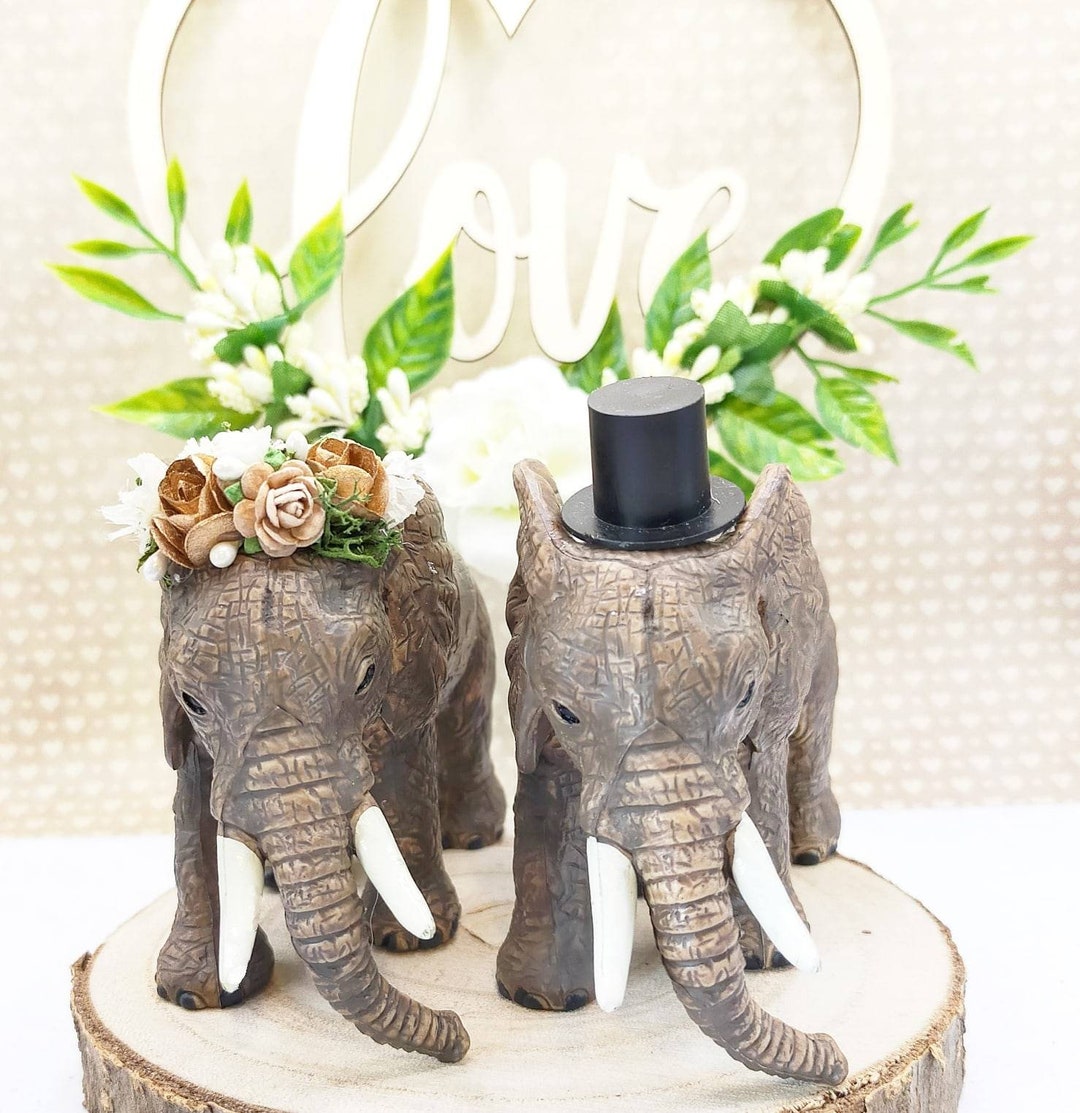 Elephant Wedding Cake | Wedding Cake Decoration | Wedding Cake Topper ...