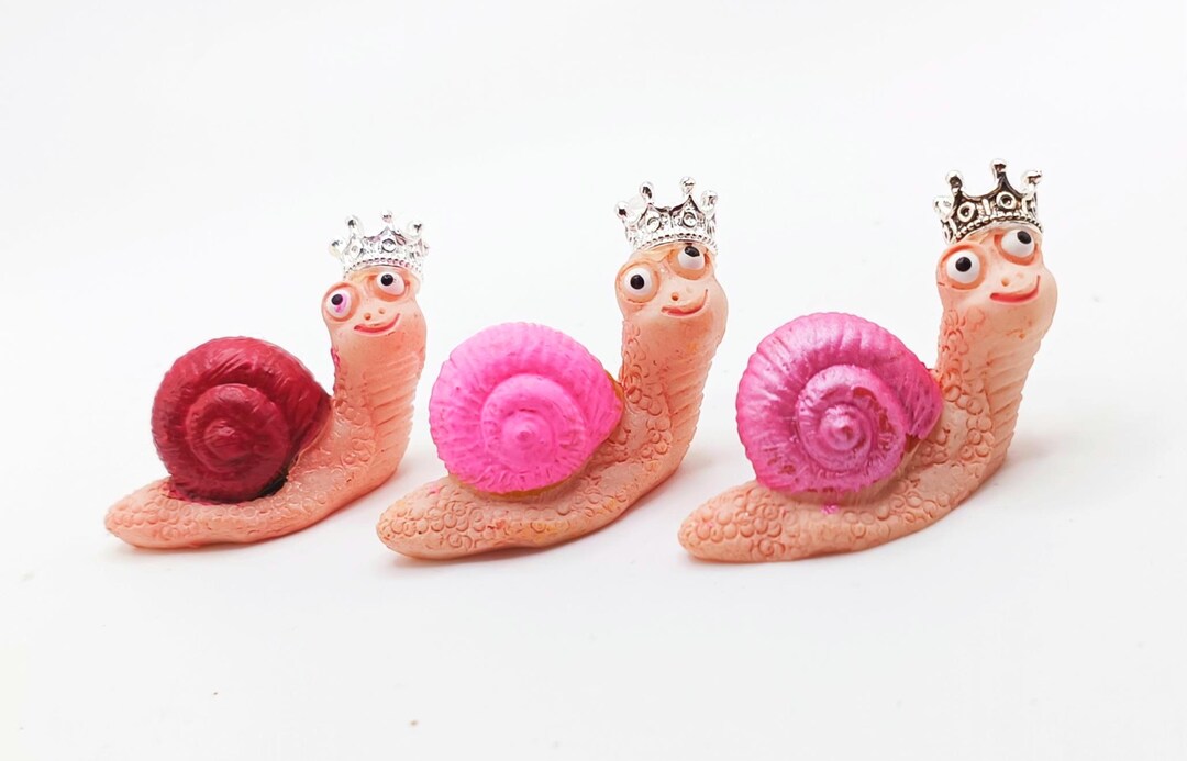Mini Snail Cake Topper | Cute Snail Cupcake | Party Snail | Table ...