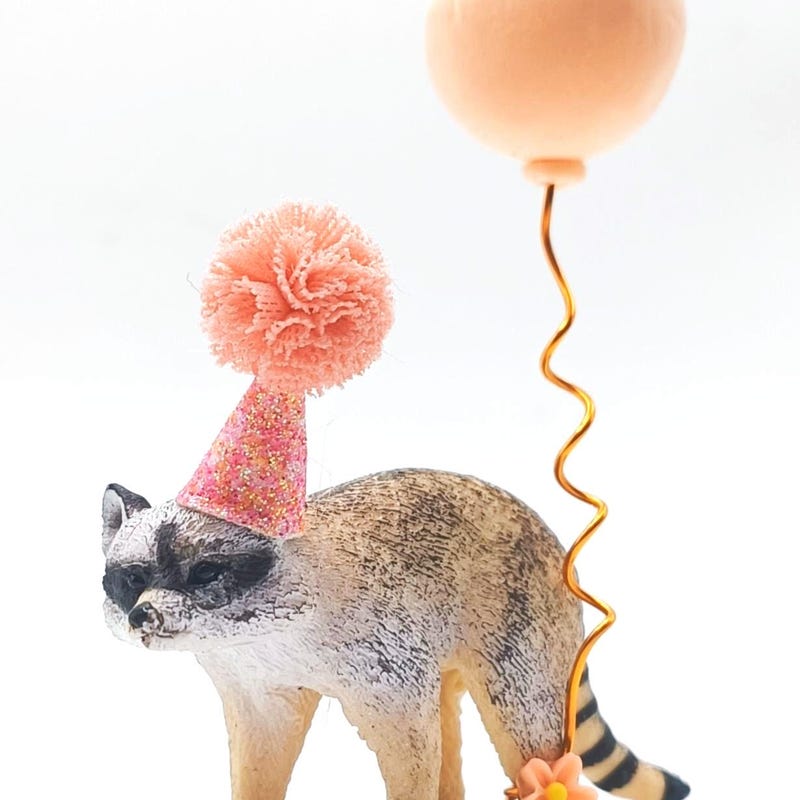 Raccoon Cake Topper - Etsy