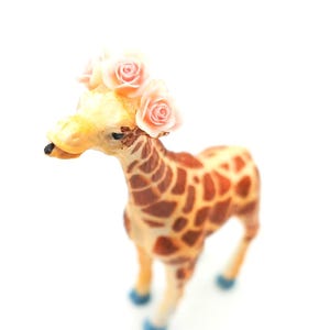 Giraffe Wedding Cake Topper | Animal Bride and Groom | Animal Theme ...