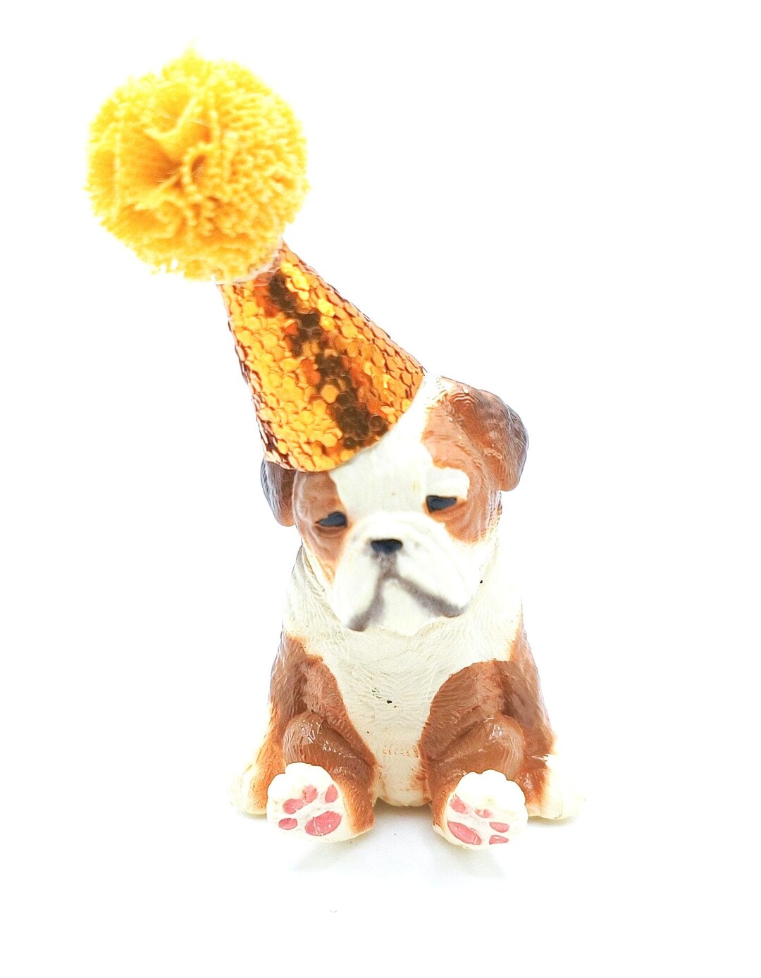 Bulldog Dog Cake Topper | Pet Cake Topper | Party Decoration | Party ...