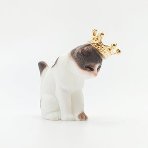 Cat Cake Topper White Cats Party Cats Table Sprinkles Pet Party Mini ...