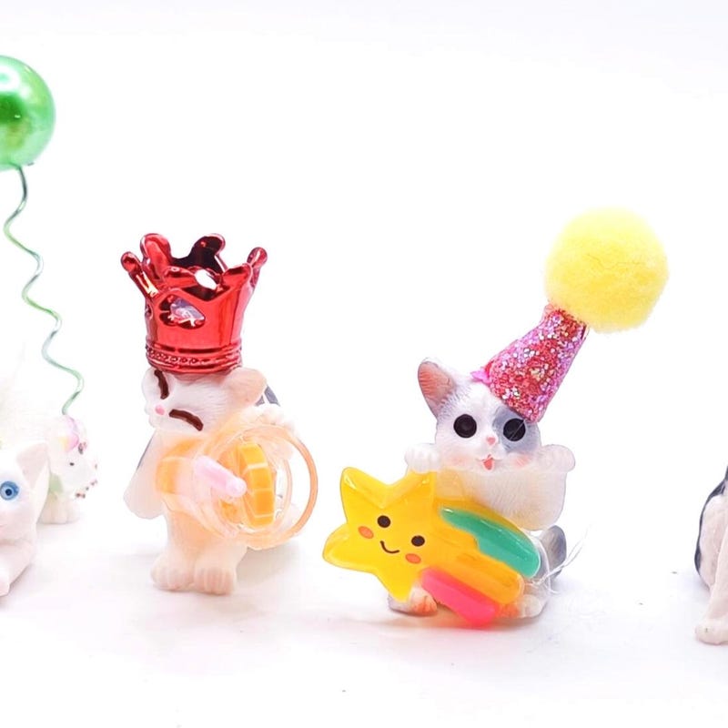 Cat Cake Toppers - Etsy UK