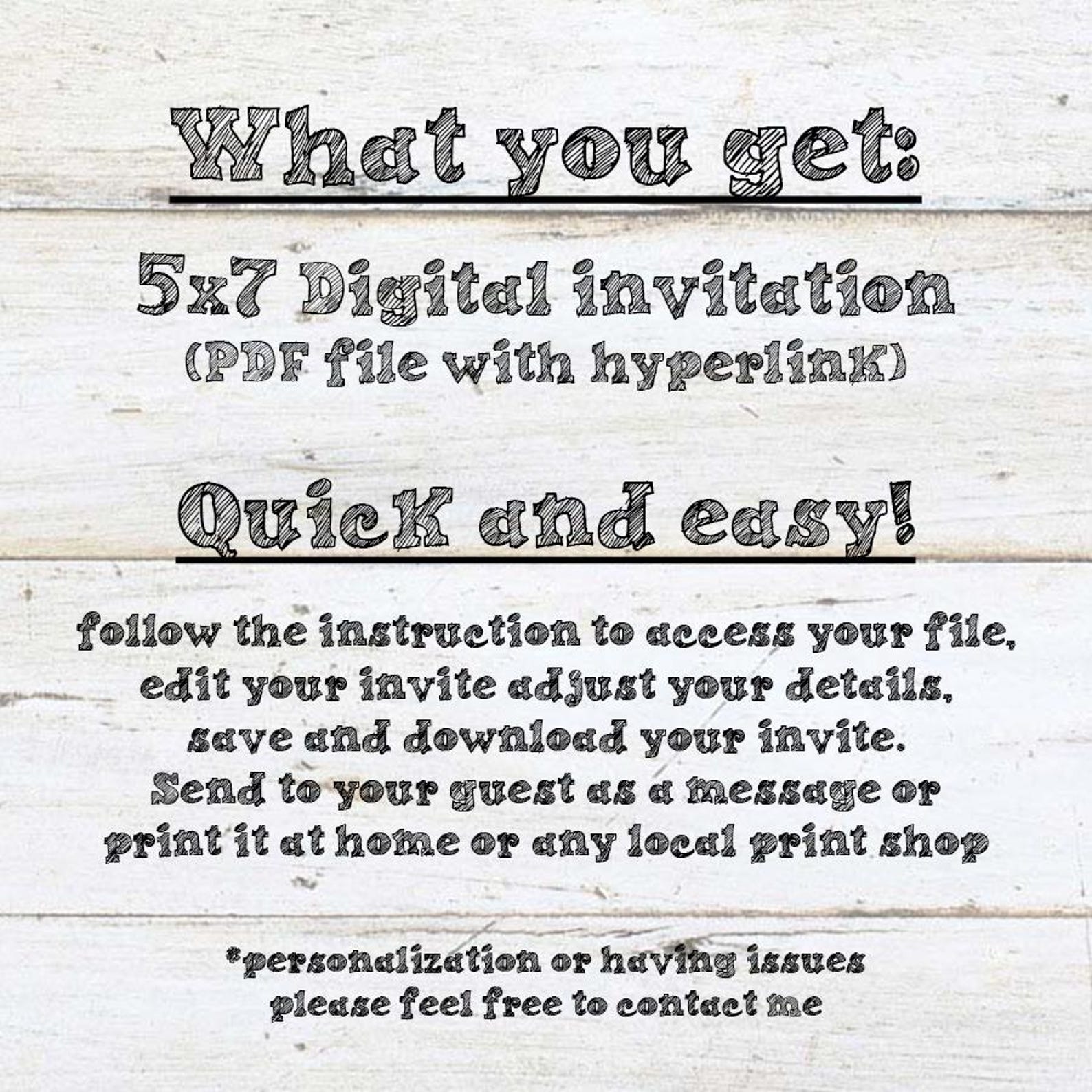 Editable Outer Space Birthday Party Invitation Template, Planets Rocket ...