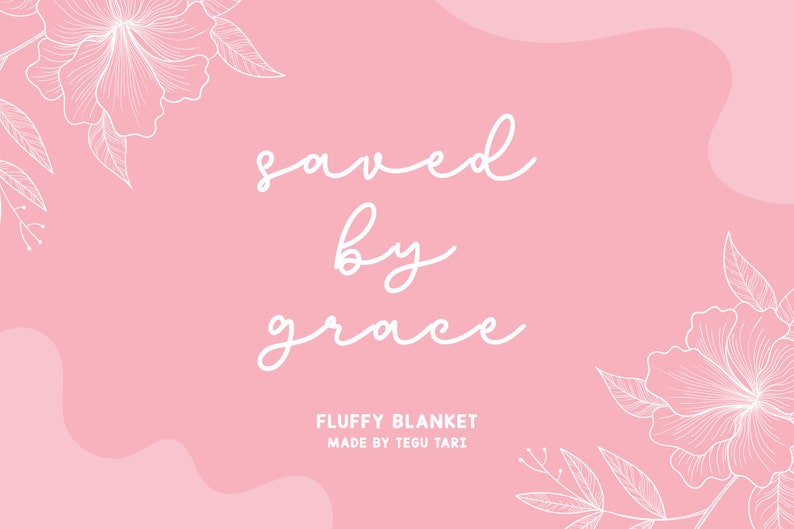 Fluffy Blanket Fon, Handwritten Script Font, Canva Fonts, Fonts for ...