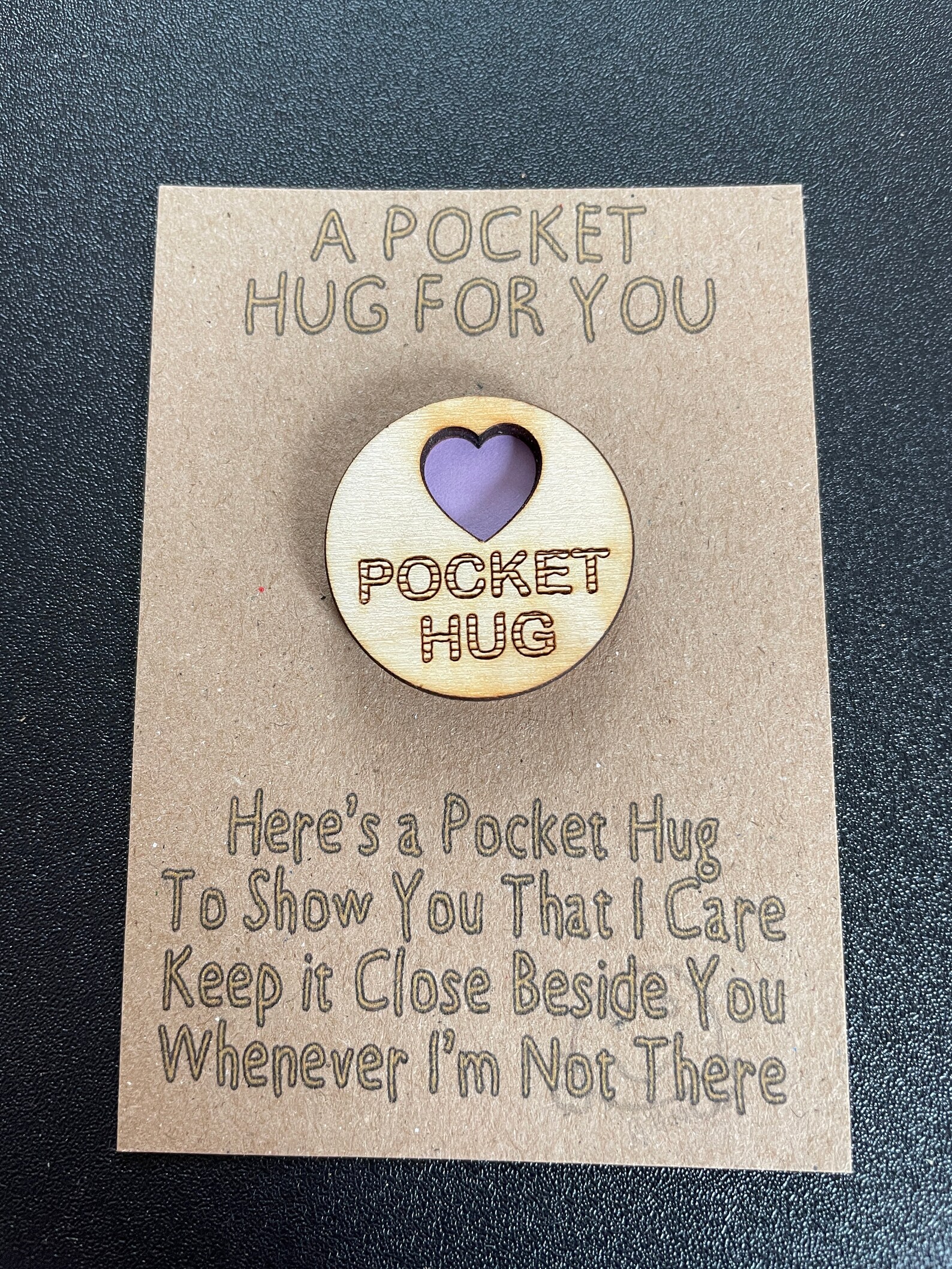 Pocket Hug Card Template Free