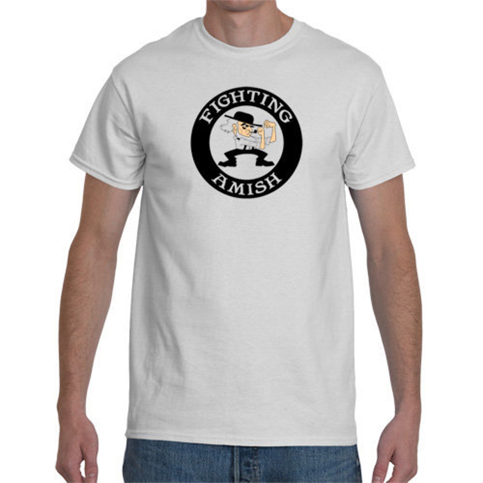 Fighting Amish funny t-shirt | Etsy