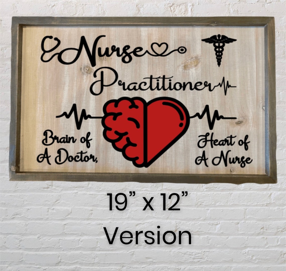 Nurse Practitioner Sign Wooden Sign Unique Gift Nurse Gift - Etsy