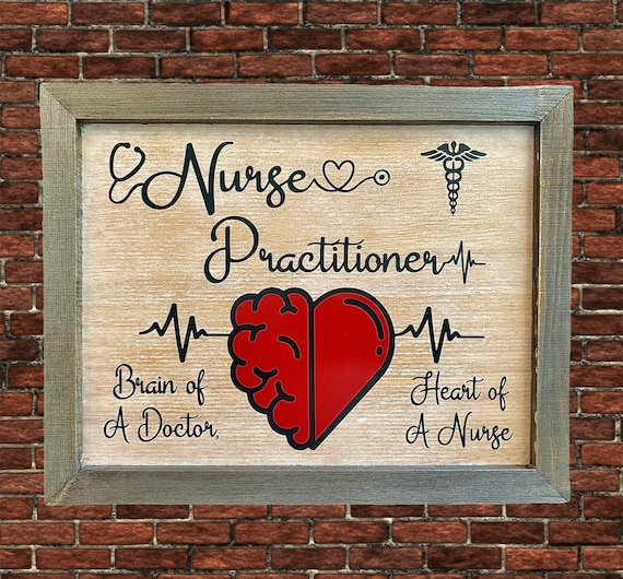 Nurse Practitioner Sign Wooden Sign Unique Gift Nurse Gift | Etsy