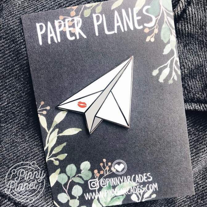Paper Plane Pins — Pinny Planet