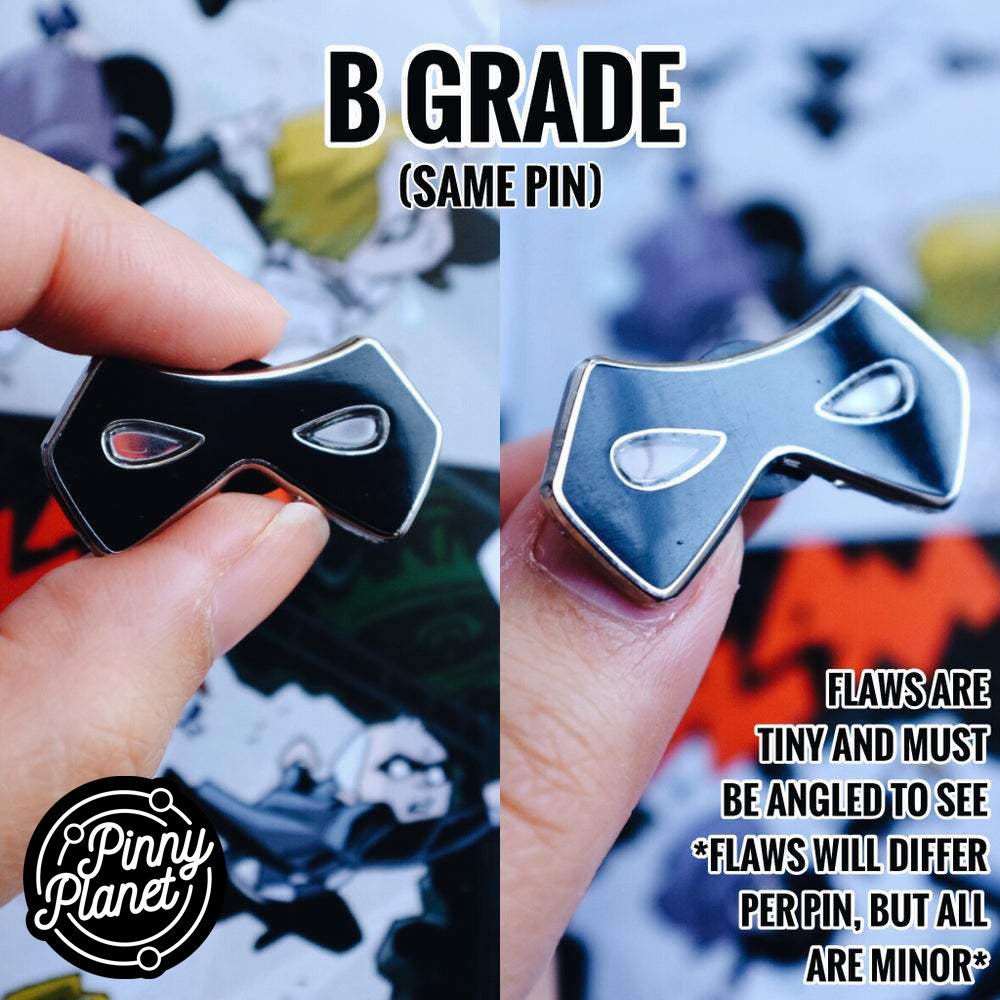 The Umbrella Academy Inspired Hero Mask Enamel Pins | Etsy