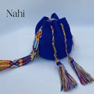 Mexican Morral Bag, Handmade Crochet Purse Bag, Crossbody Bags, Mochila ...