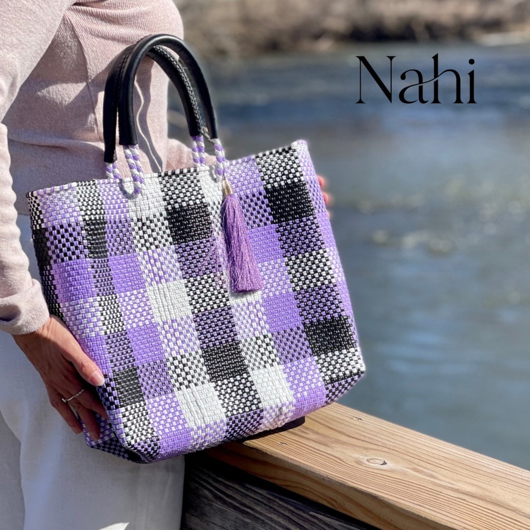 Mexican Tote Bags.mexican Artisanal Handbag.recycled Plastic Bags ...