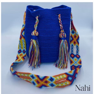 Mexican Morral Bag, Handmade Crochet Purse Bag, Crossbody Bags, Mochila ...