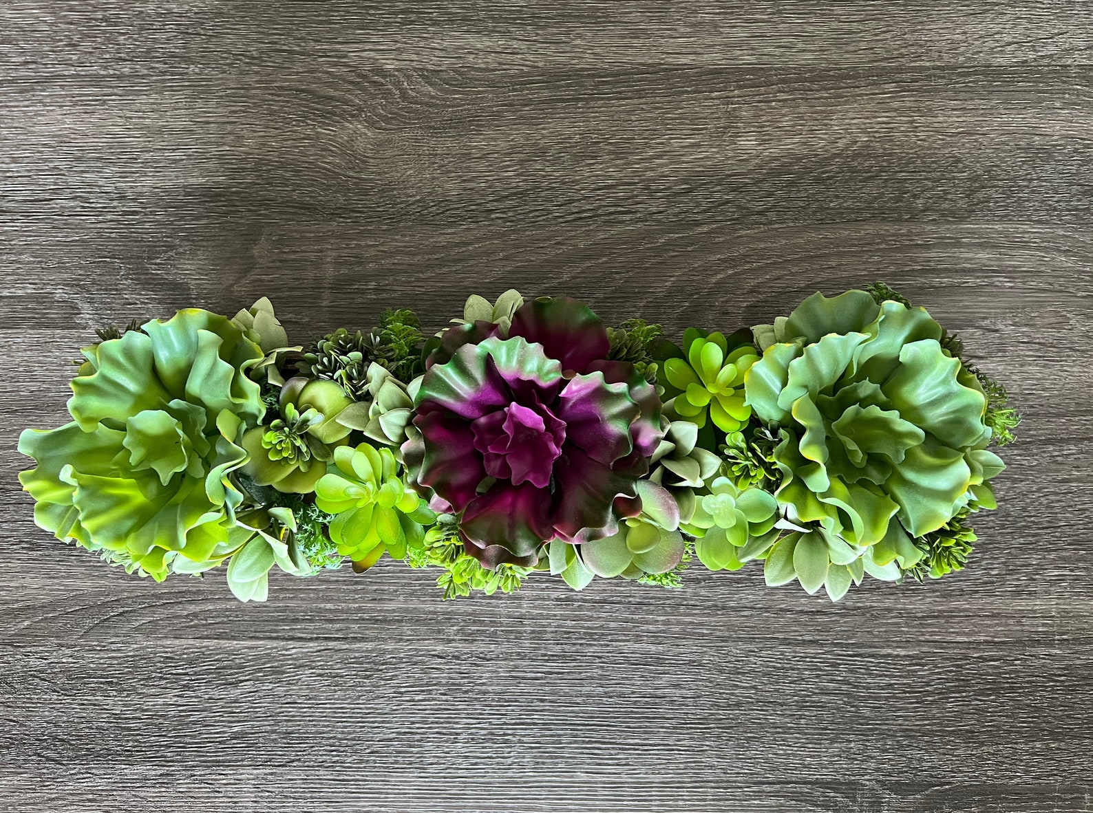 Dining Room Table Centerpiece, Farmhouse Floral Arrangement, Handmade ...