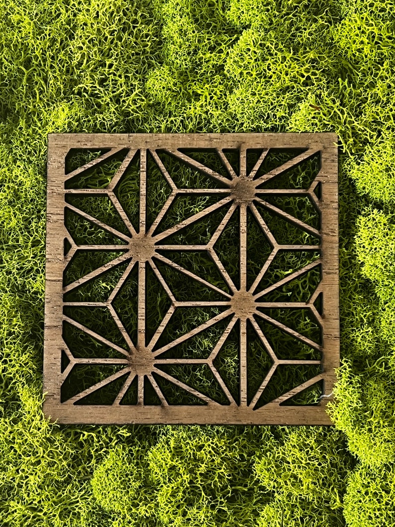 Moss Wall Art, Preserved Moss Art, Natural Wood Frame - Etsy