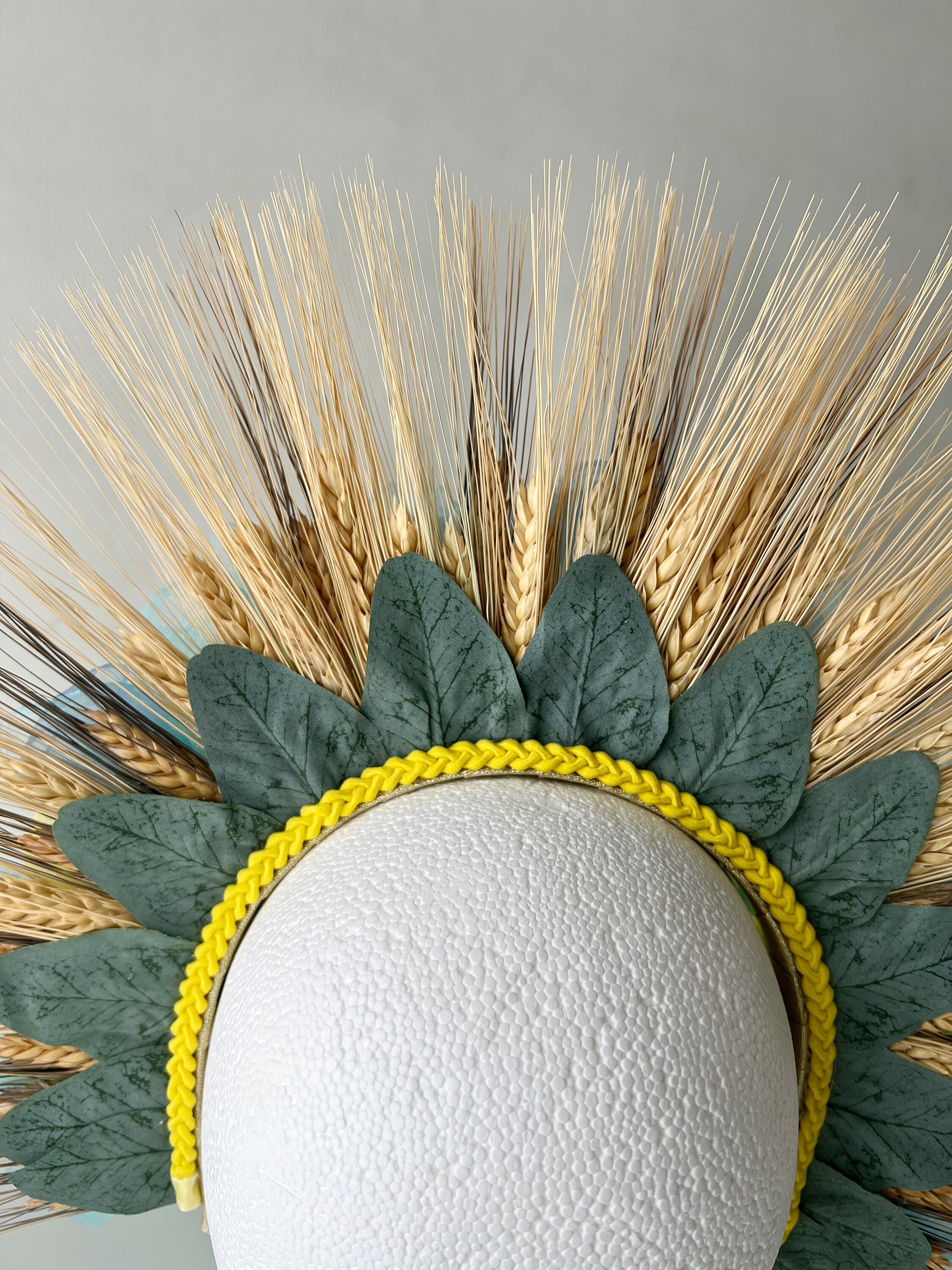 Luxury Flower Ukrainian Floral Crown, Ukrainian Headband, Handmade ...