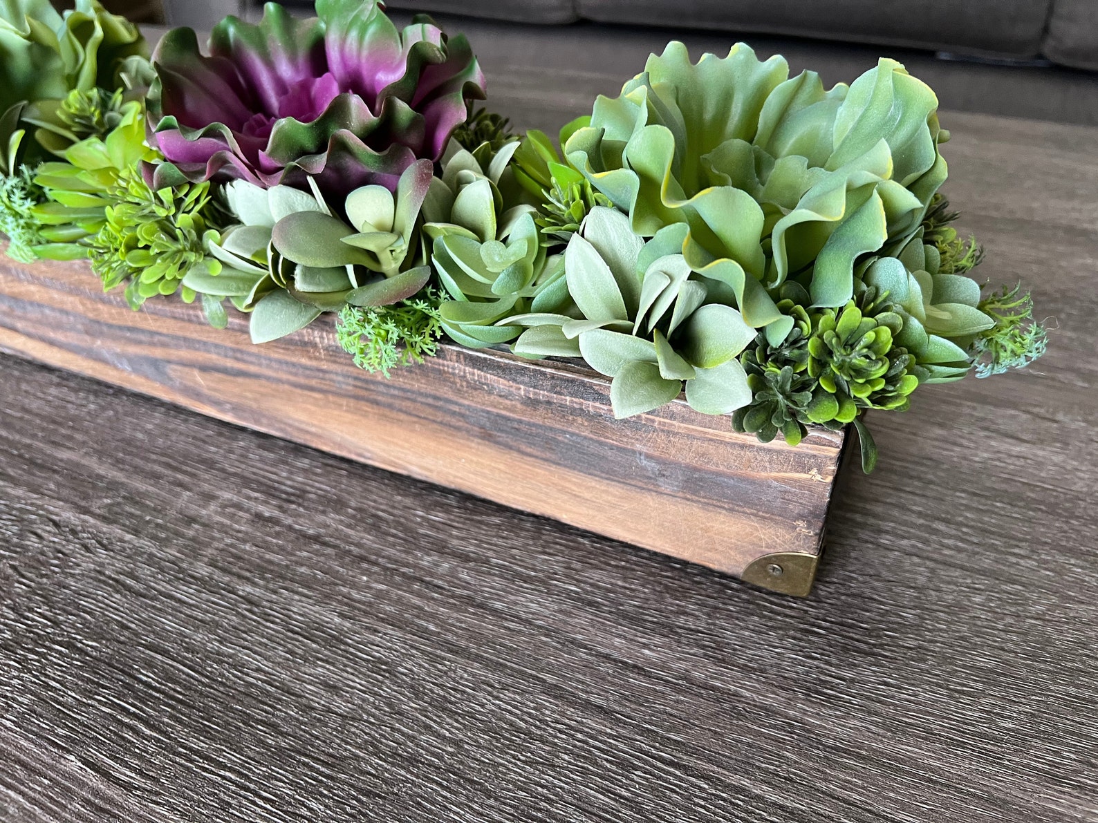 Dining Room Table Centerpiece, Farmhouse Floral Arrangement, Handmade ...