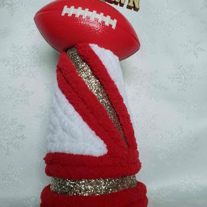 Football Team Decoration 23", Tabletop Mini Christmas Tree 23", NFL ...