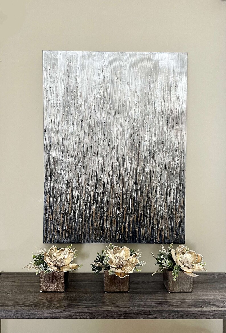 Christmas Gold Table Centerpiece Modern Gold Decor - Etsy