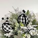 Buffalo Plaid Christmas Centerpieces Arrangement, Table Top Country ...