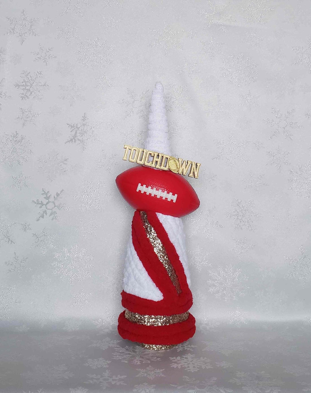 Football Team Decoration 23", Tabletop Mini Christmas Tree 23", NFL ...