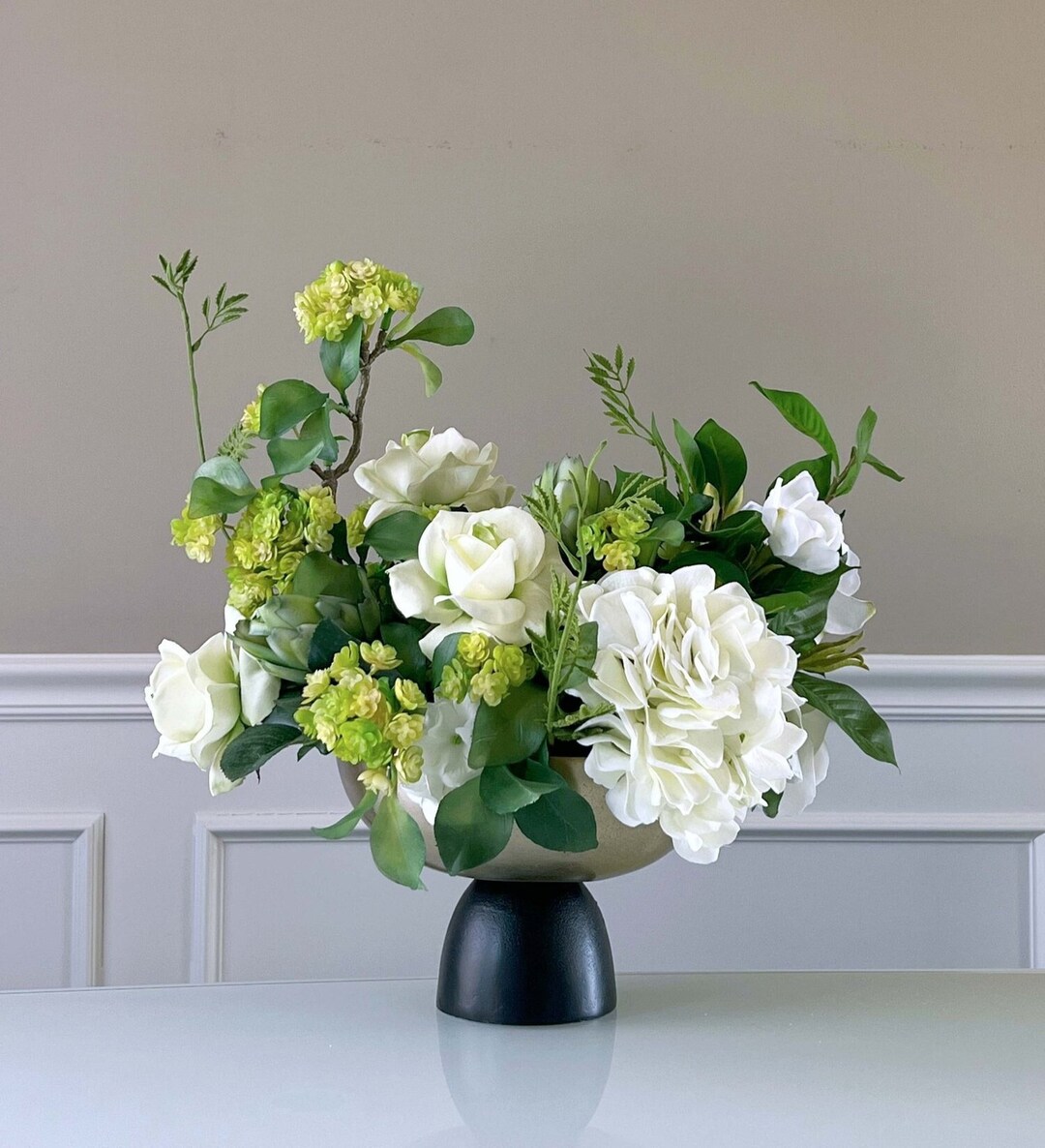 Large Real Touch Floral Centerpiece , Modern Home Decor, Elegant ...
