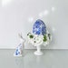 Chinoiserie Easter Decor, White and Blue Easter Decoration on Table H 9 ...