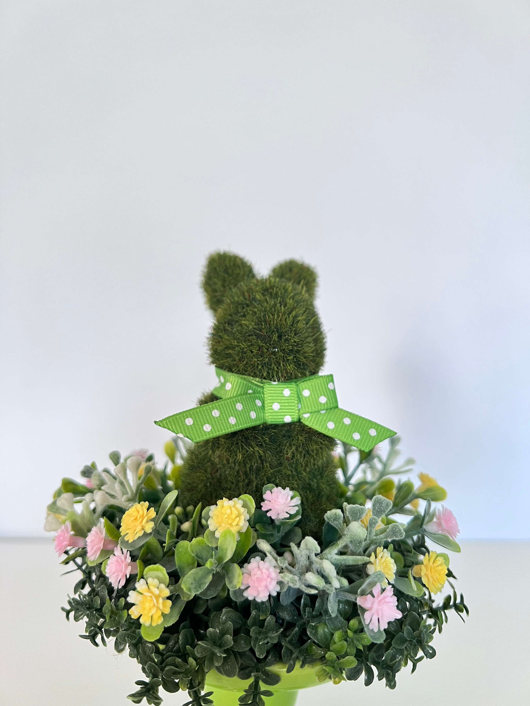 Easter Decor for the Table, Moss Bunny Decoration H8" - Etsy