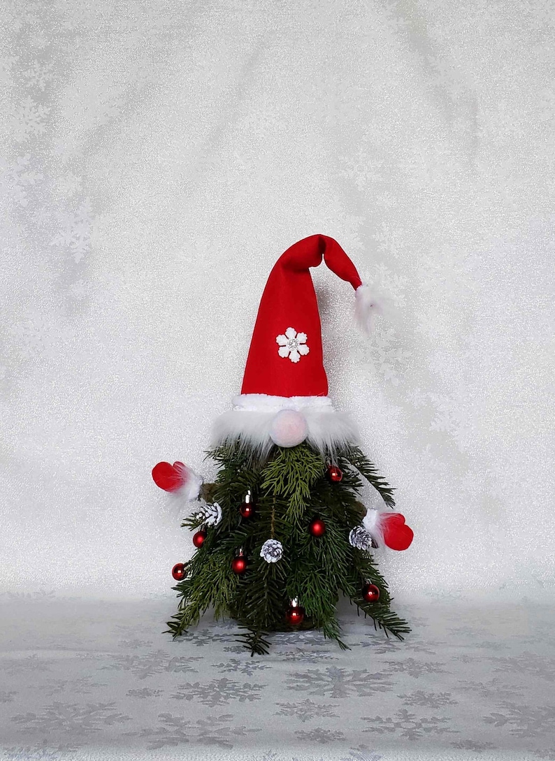 Christmas Tree Gnome 23 Christmas Santa Gnome - Etsy