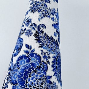 Chinoiserie Cone Tree, White and Blue Decor - Etsy