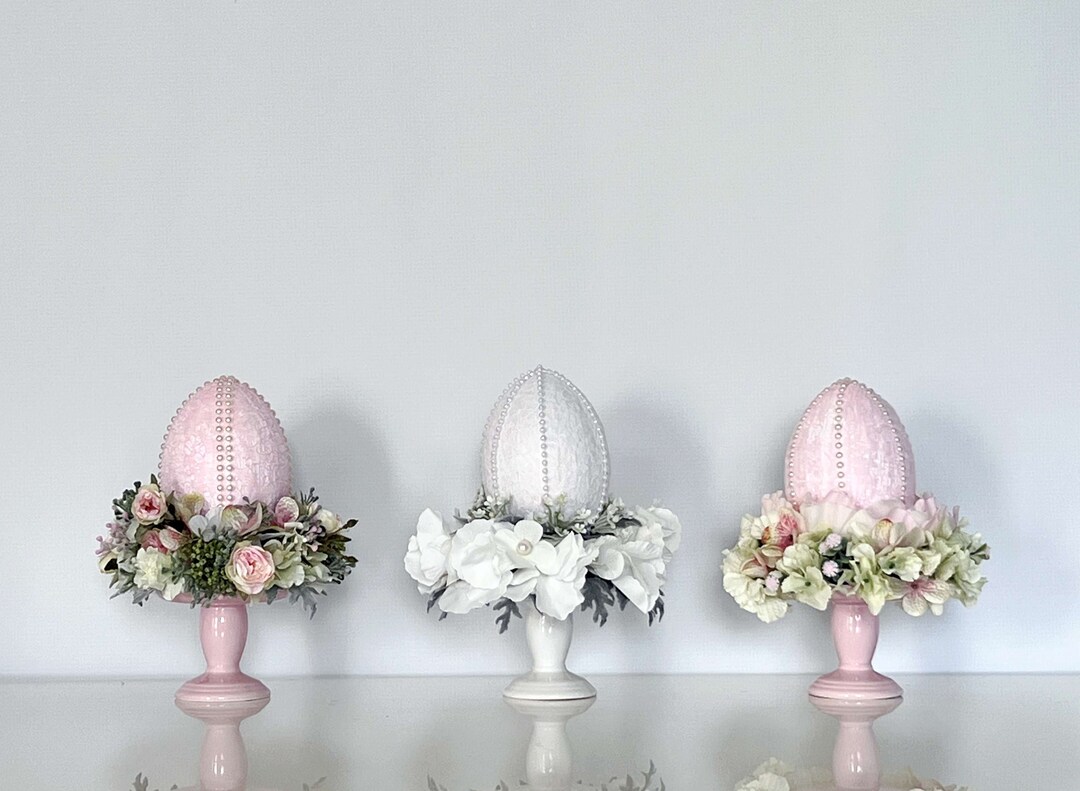 Easter Egg Decor for the Table, Easter Eggs Centerpiece, Small Easter ...