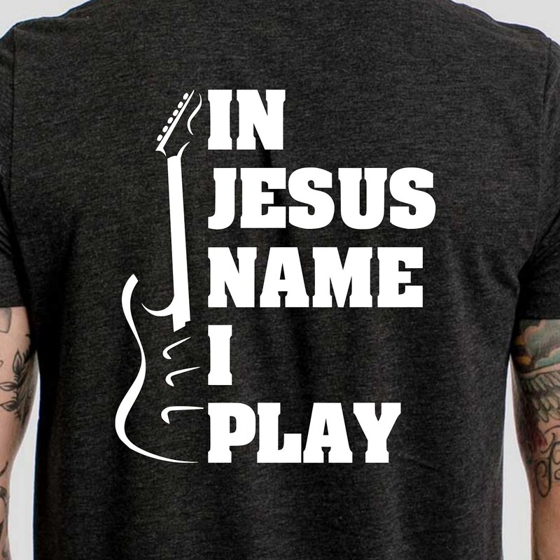 In Jesus Name I Play - Etsy